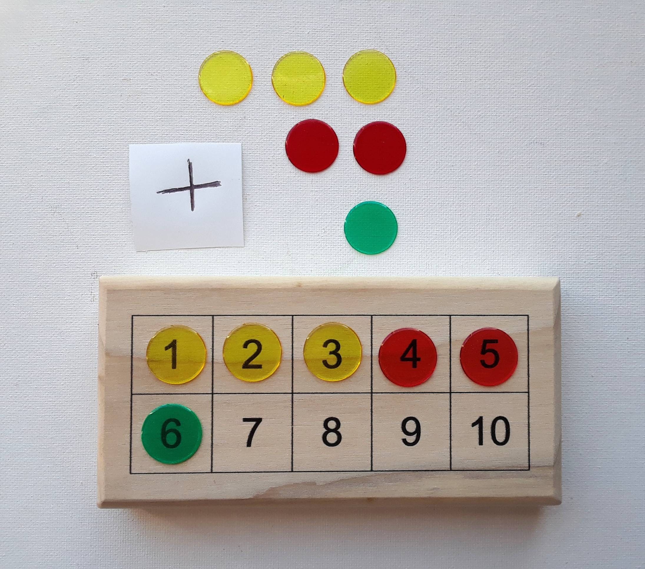 Counting Board Number Board Ten Frame Math Board 10 Board - Etsy