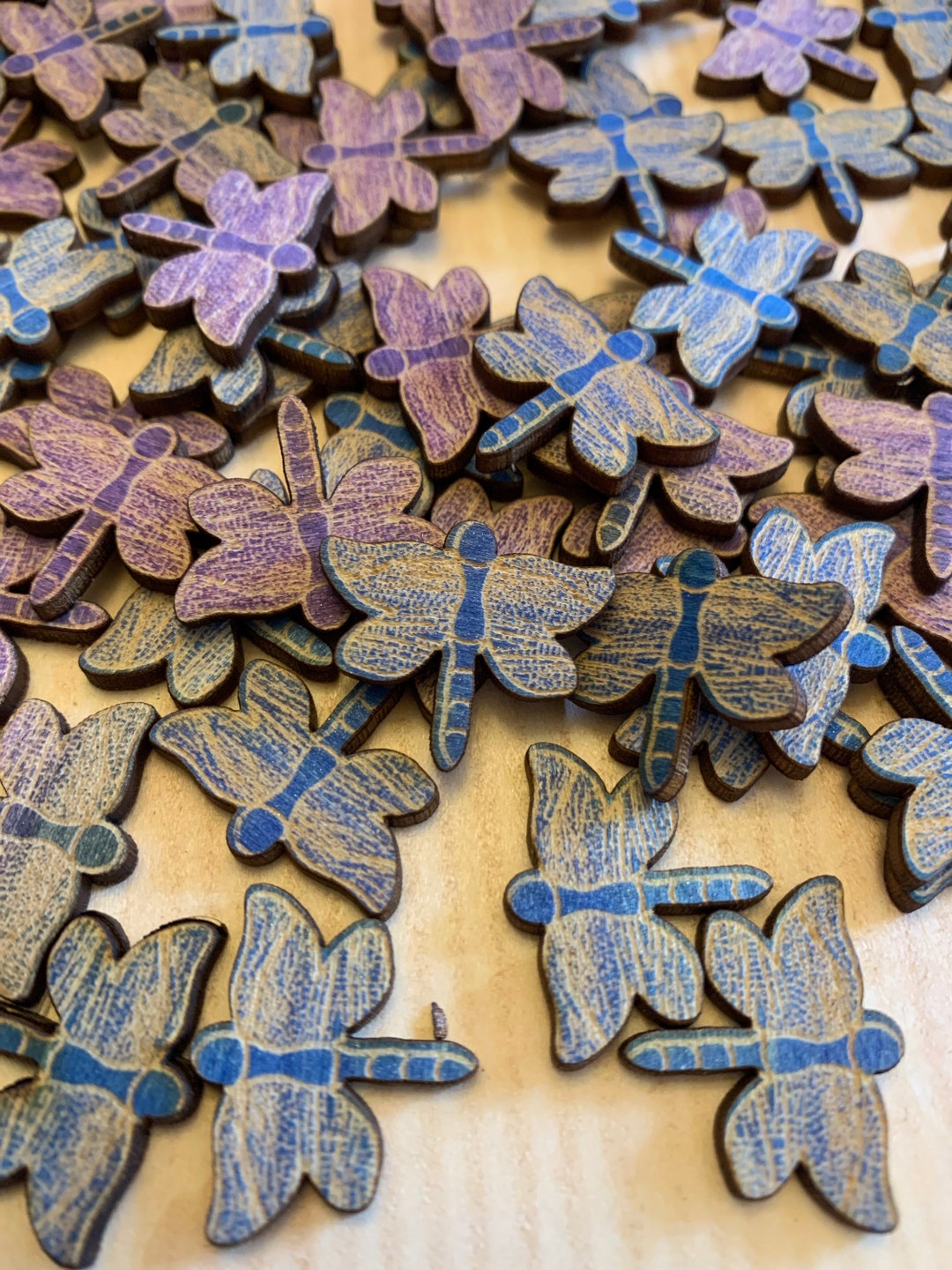 100 Dragonflies, Counters Loose Parts Manipulatives, 100 Board Counters ...