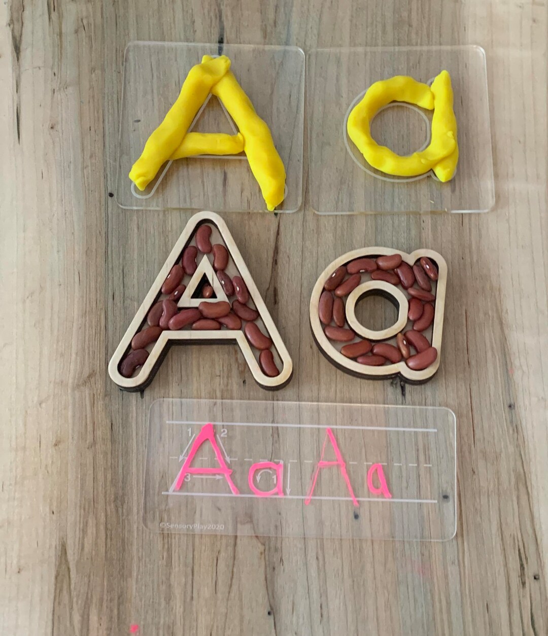 Learn the Alphabet Set, Letters of the Alphabet, Abc Learning Kit ...