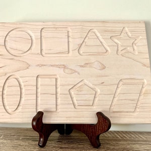 Pattern Tracing Board, Prewriting Board, Montessori Toy, Educational ...