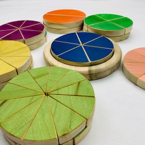 Fraction Kit, Fraction, Math Kit, Homeschool Math, Math Materials ...