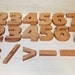Wooden Math Set Math Set Learn Math Montessori Math - Etsy