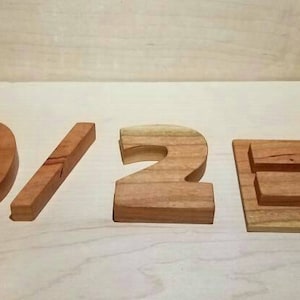 Wooden Math Set, Math Set, Learn Math, Montessori Math, Heirloom Math ...