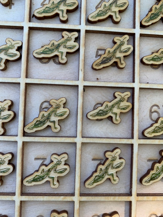 100 Praying Mantis Counters Manipulative Parts Loose Parts - Etsy