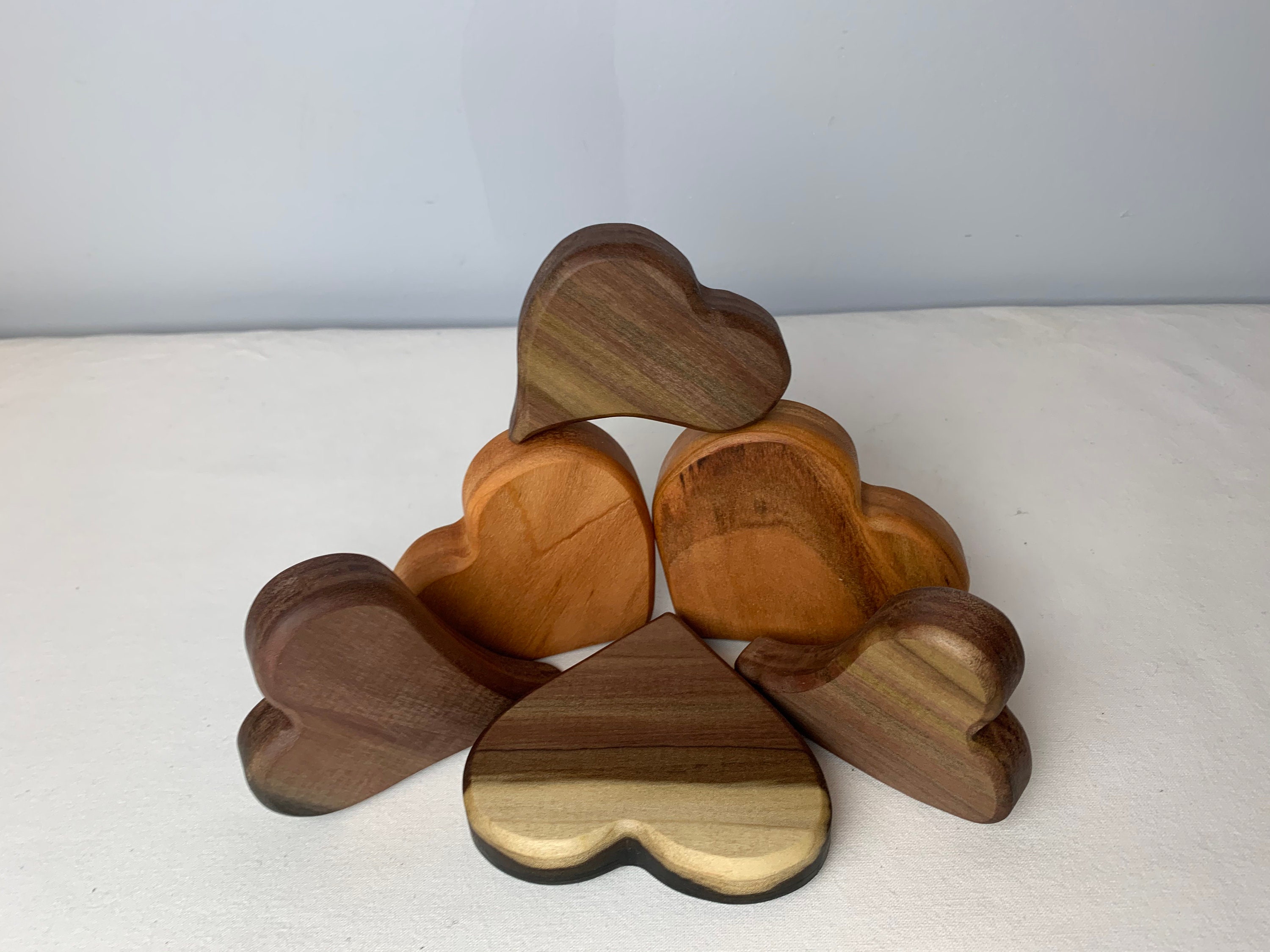 Stacking heart set heart stacker kit Valentine's day | Etsy