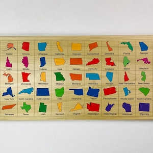 U.S. States Learning Set, States and Capitals, State Flags, Educational ...