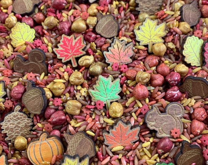 Fall Sensory Bin Loose Parts Tinker Tray, Montessori Toy, Sensory Kit ...