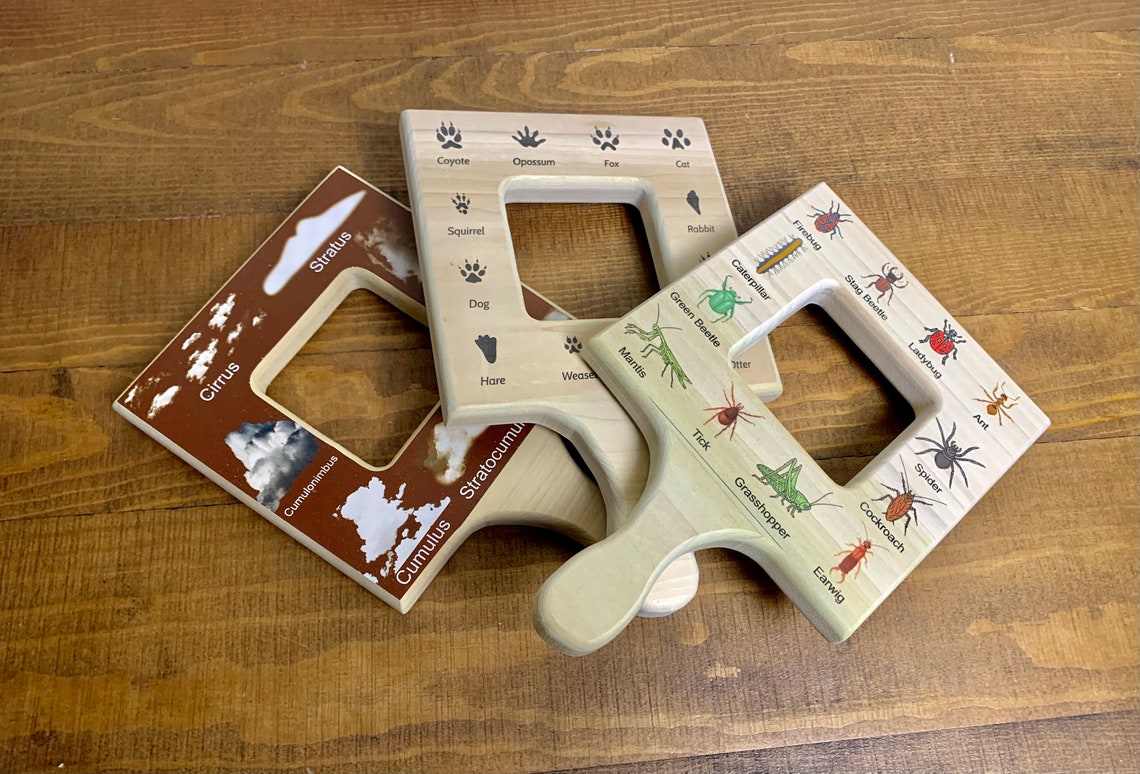 3 Nature guide finder leaf finder cloud viewer cloud | Etsy