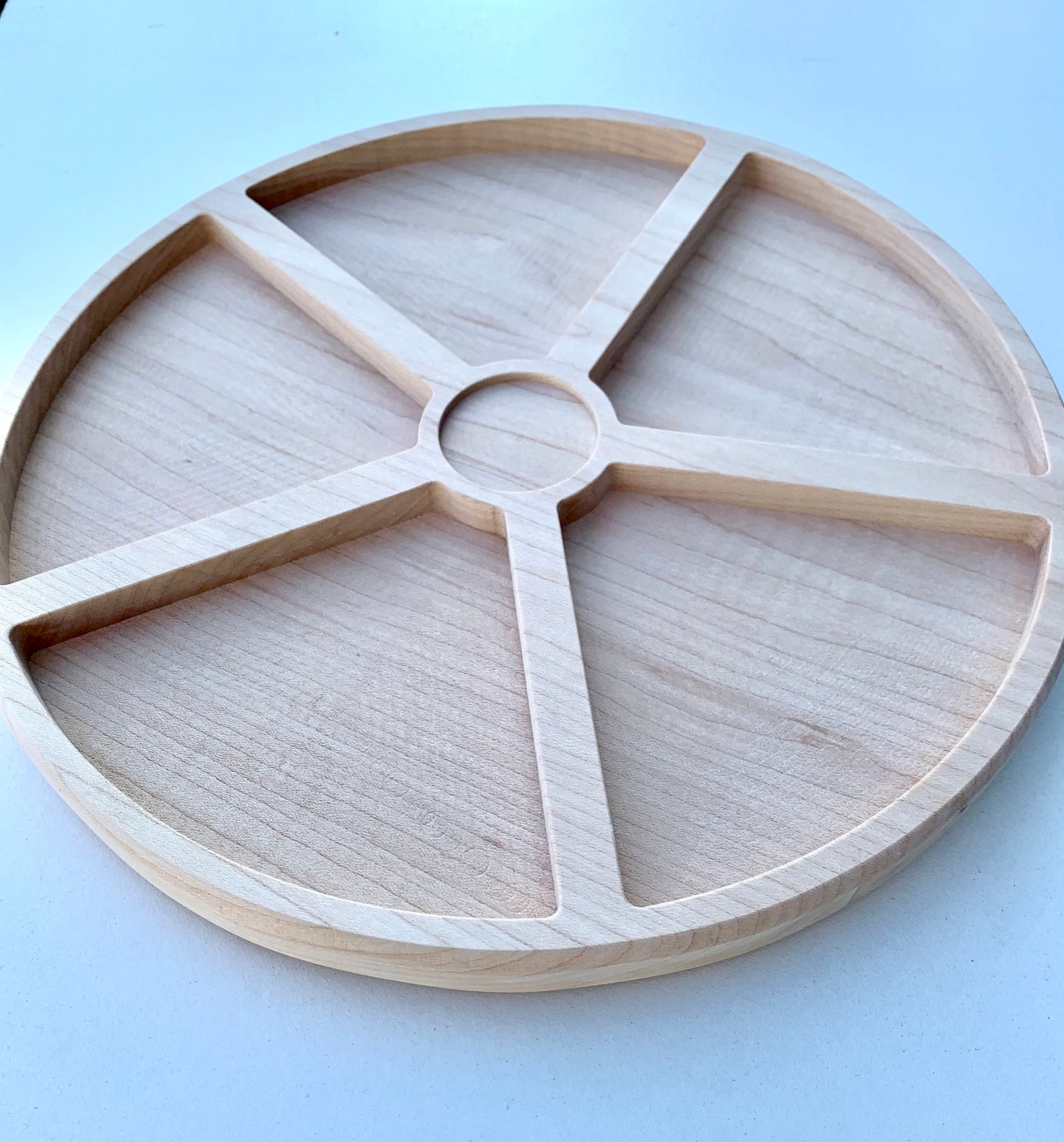 Sorting tray wooden tray sensory tray compartment tray | Etsy