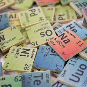 Periodic Table Set, Element Set, Table of the Elements, Homeschool ...