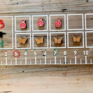 Dry Erase 10 Frame and Ruler Set Manipulatives Included, Acrylic 10 ...