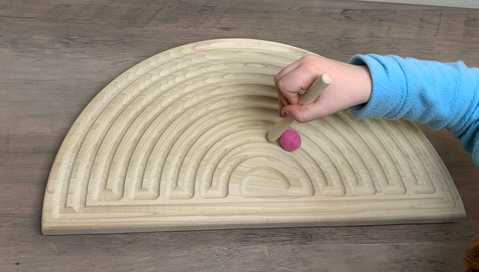 Wooden Labyrinth Rainbow Labyrinth Wooden Rainbow Maze | Etsy