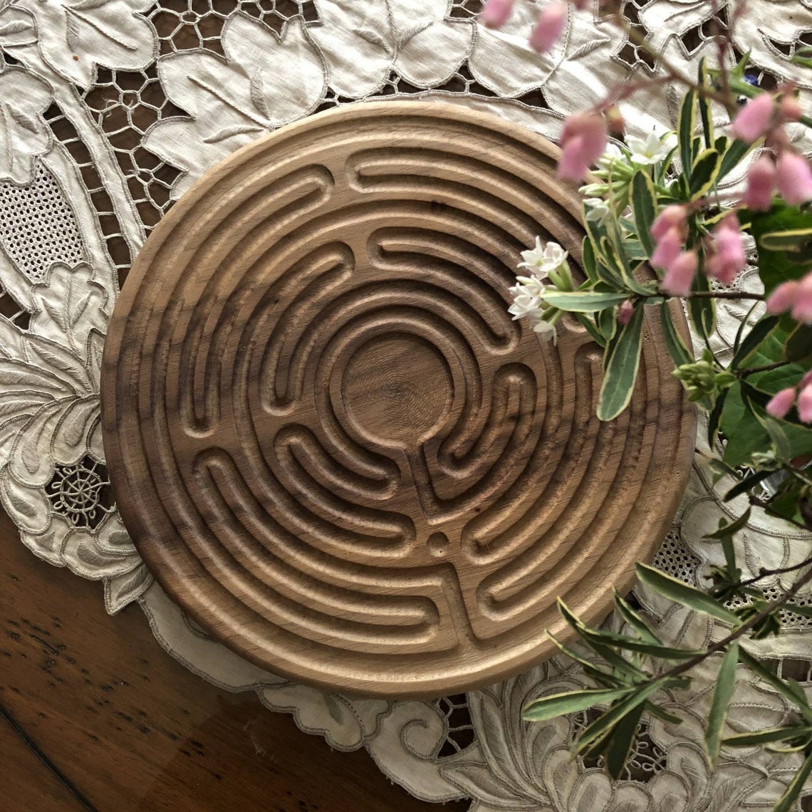 Santa Rosa Finger Labyrinth© Wooden Labyrinth Finger - Etsy