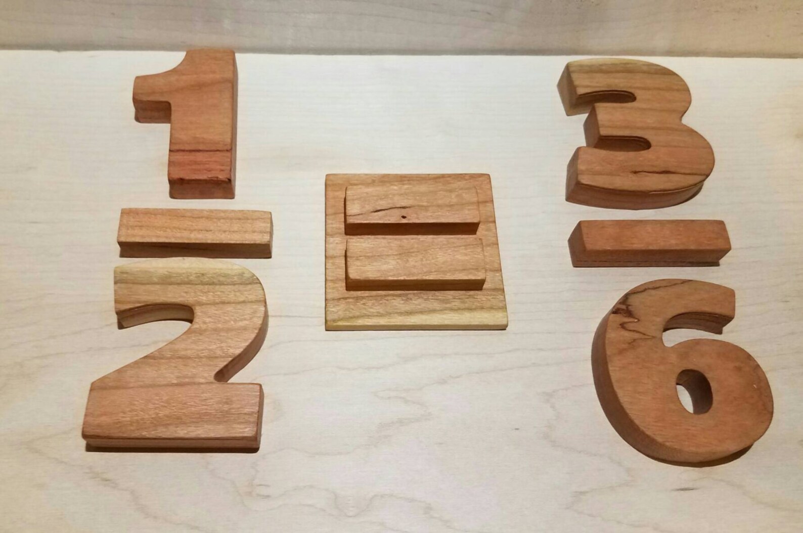Wooden Math Set Math Set Learn Math Montessori Math - Etsy