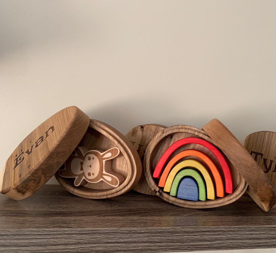 Wooden Surprise Egg, Easter Egg, Wooden Easter Egg, Easter Egg Surprise ...