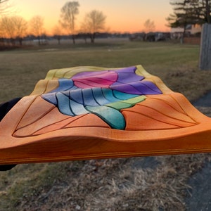 Wavy 3D Wooden Puzzle, Wavy Butterfly Puzzle, Wooden Toys, Unique - Etsy