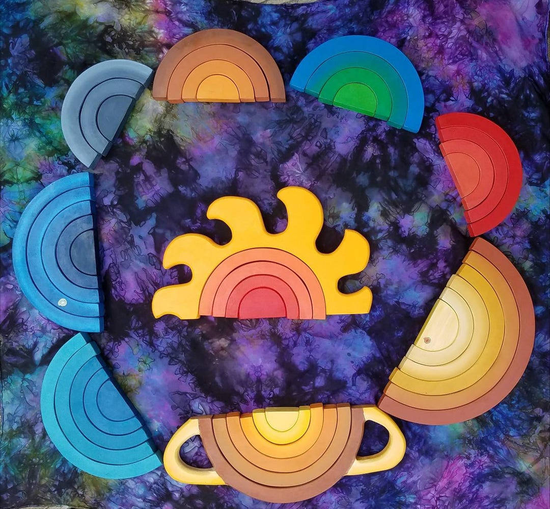 Solar System Stacker Play Set, Stackers, Montessori Toys, Back to ...