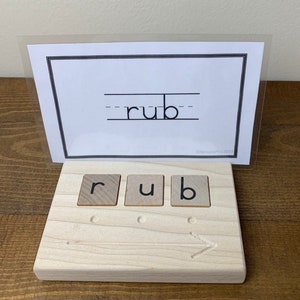 Cvc Word Builder, Cvc Cvce Words, Homeschool Materials, Spelling Board ...