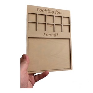 Find the Object Board, I Spy Board, Treasure Hunt Board, Sensory Filler ...