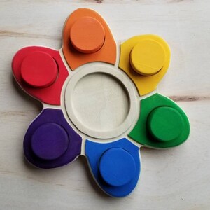 Color Sorting Tray, Free Shipping, Color Sorter, Rainbow Tray, Rainbow ...