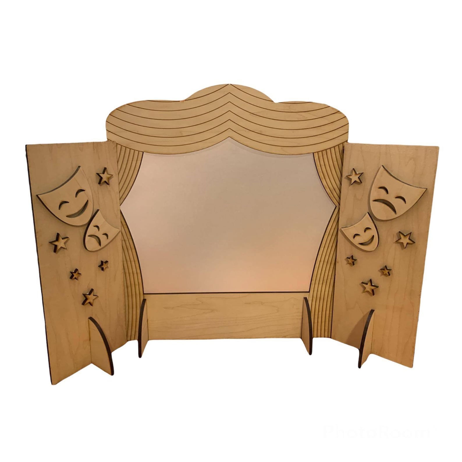 Fantasy Puppet Theater Shadow Puppet Theater Pretend Play | Etsy