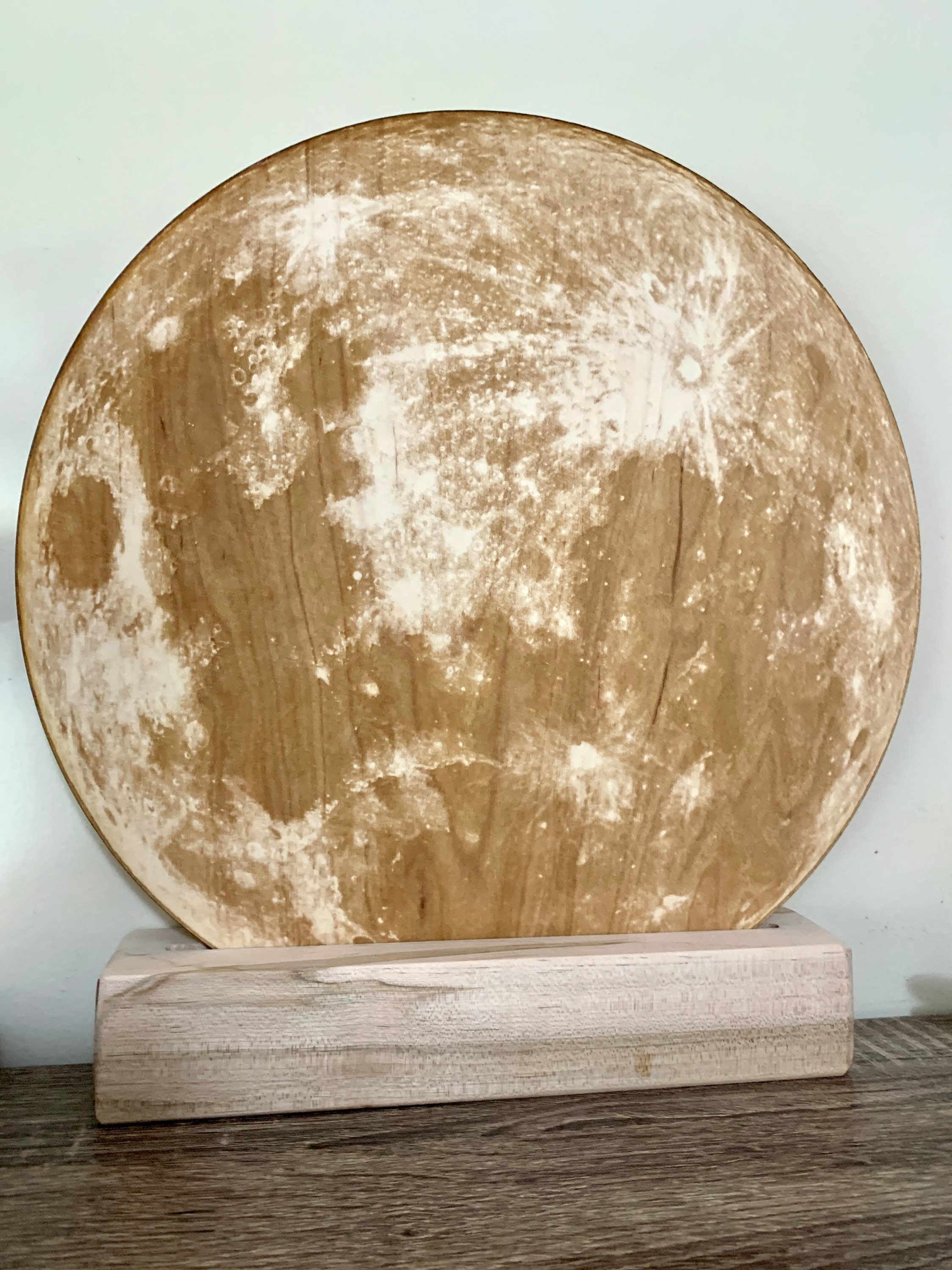 Full Moon Decoration Moon Backdrop Moon Phase Decor Pretend - Etsy