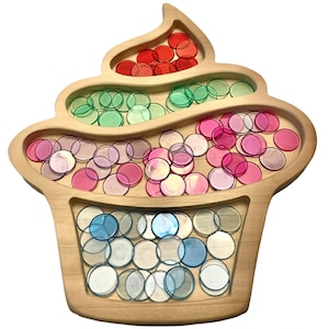 Sensory Tray, Maple Leaf, Oak Leaf, Castle, Ice Cream Cone, Cupcake ...