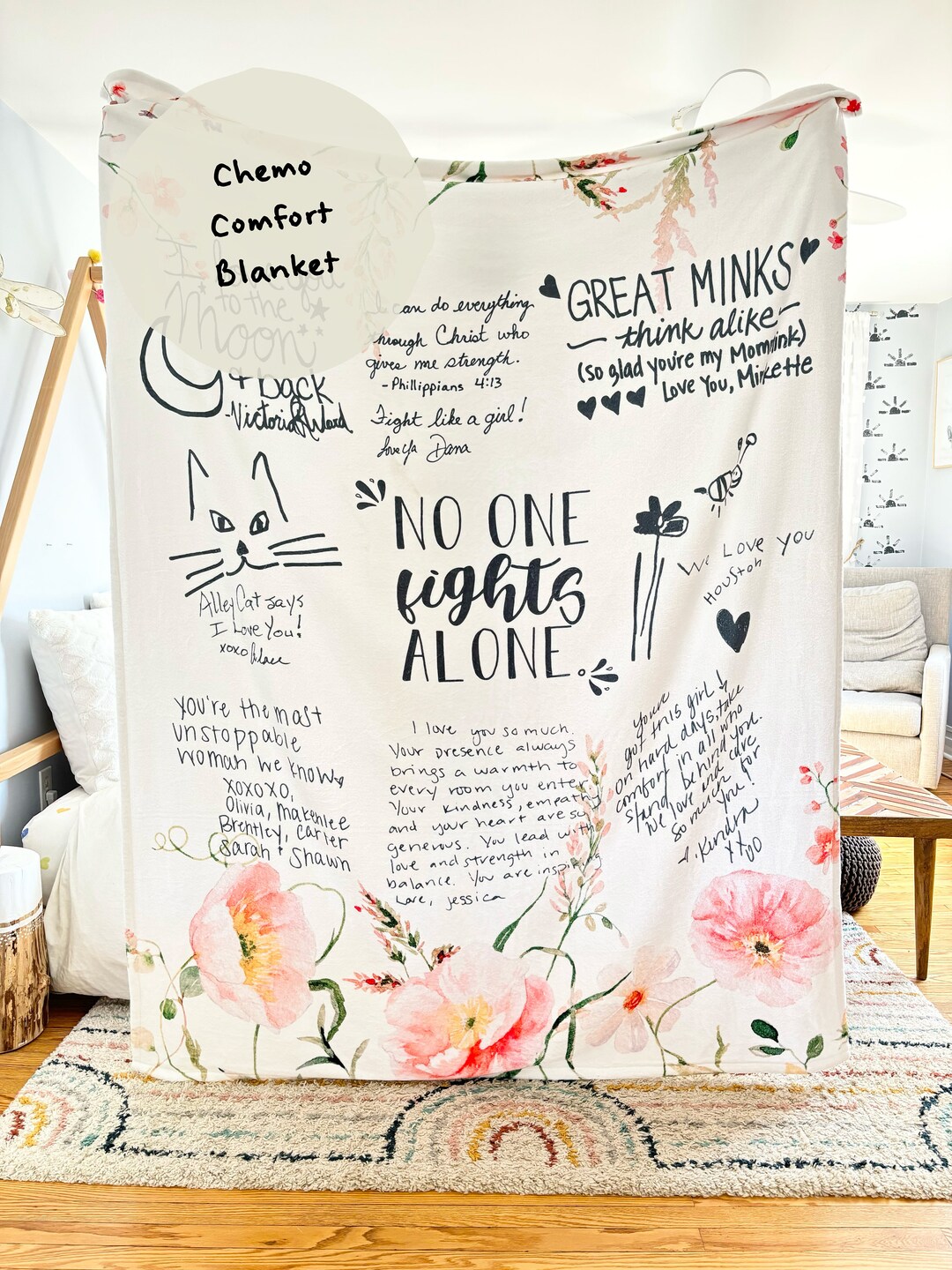 Chemo Blanket | Chemo Support | Cancer Gift From Group | Cancer Support ...