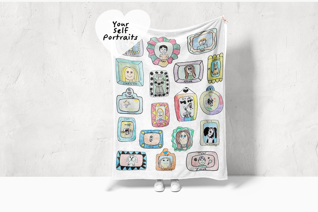 Student Self Portraits Year End Class Gift | Teacher Appreciation ...
