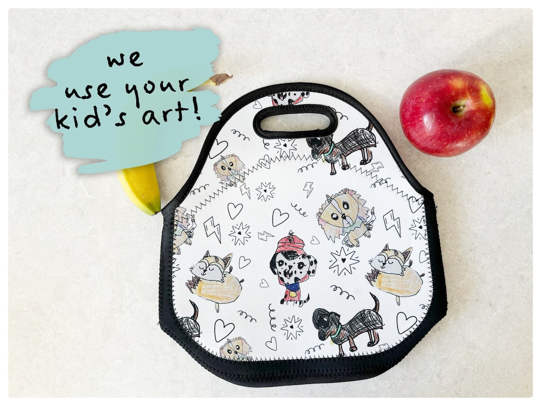 Custom Lunch Tote | Custom Insulated Lunch Box | Designed by Kid ...
