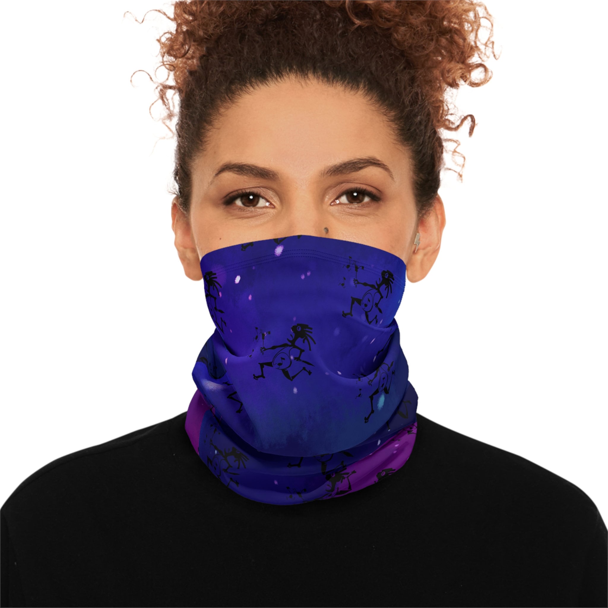 Widespread Panic Note Eater Winter Neck Gaiter With Drawstring, WSMFP ...