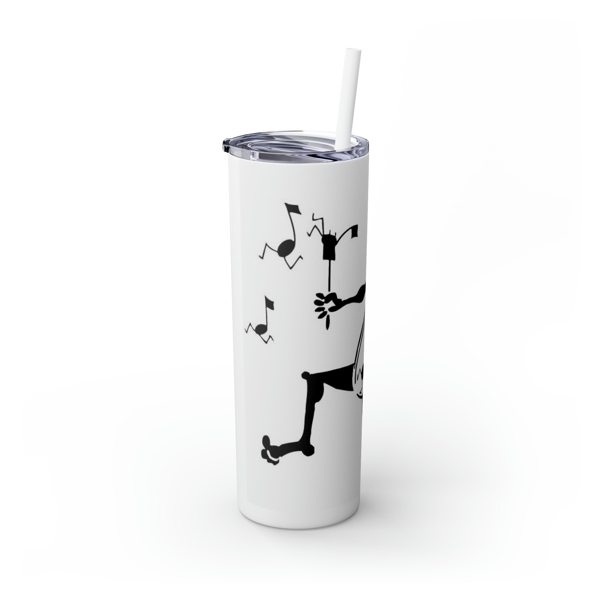 Widespread Panic Note Eater Skinny Tumbler With Straw, 20oz, WSMFP ...