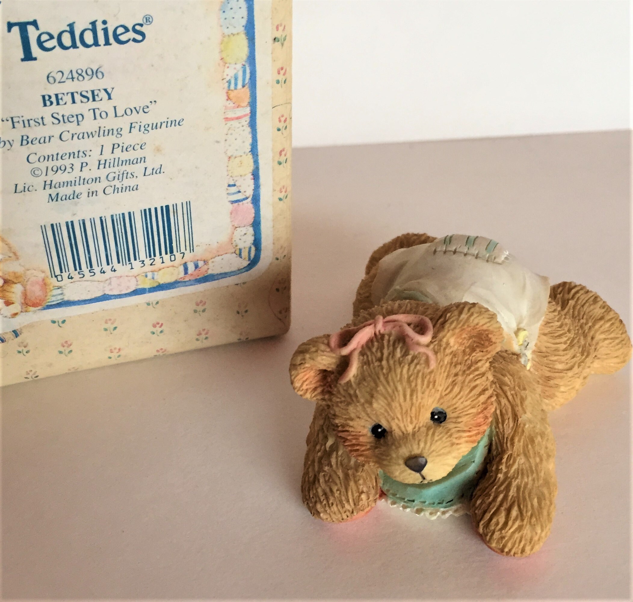 Cherished Teddies Betsey Baby Bear Bear Figurine Enesco | Etsy