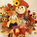 Girl Scarecrow Floral Arrangement, Fall Floral Arrangement ...