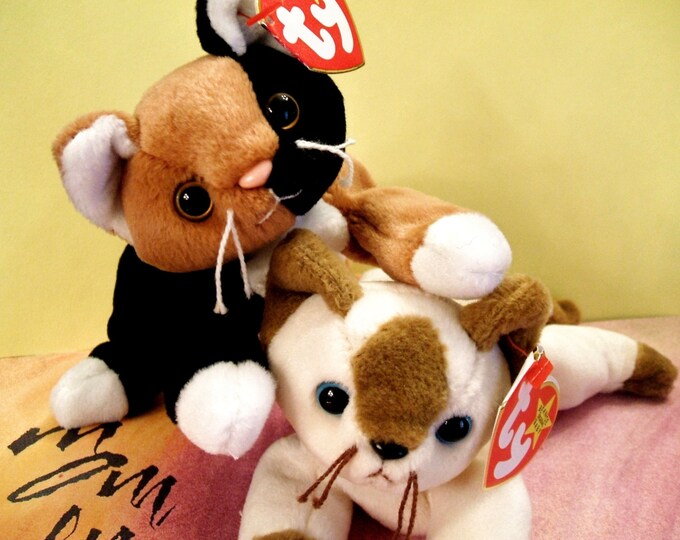 Ty Beanie Babies 'chip' and 'snip' Set - Etsy