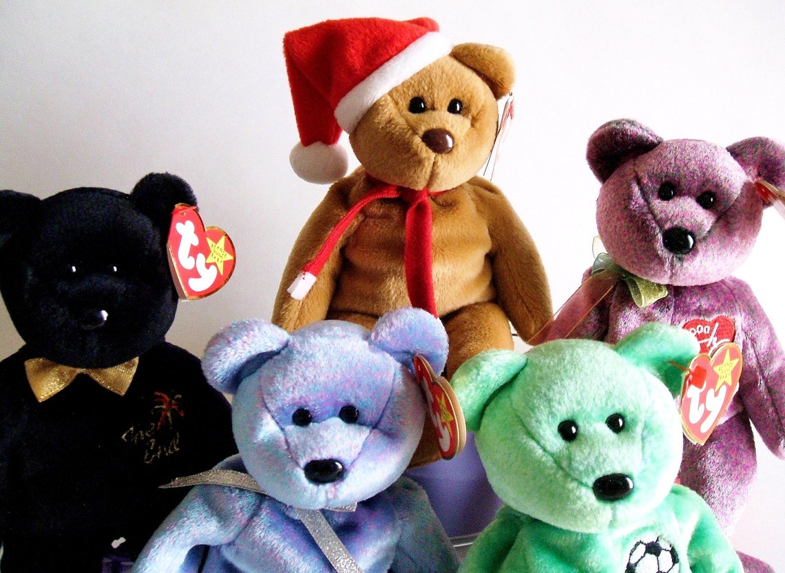 Ty Beanie Babies, Ty Bears, Plush Bears, Stuffed Animals, Retired ...