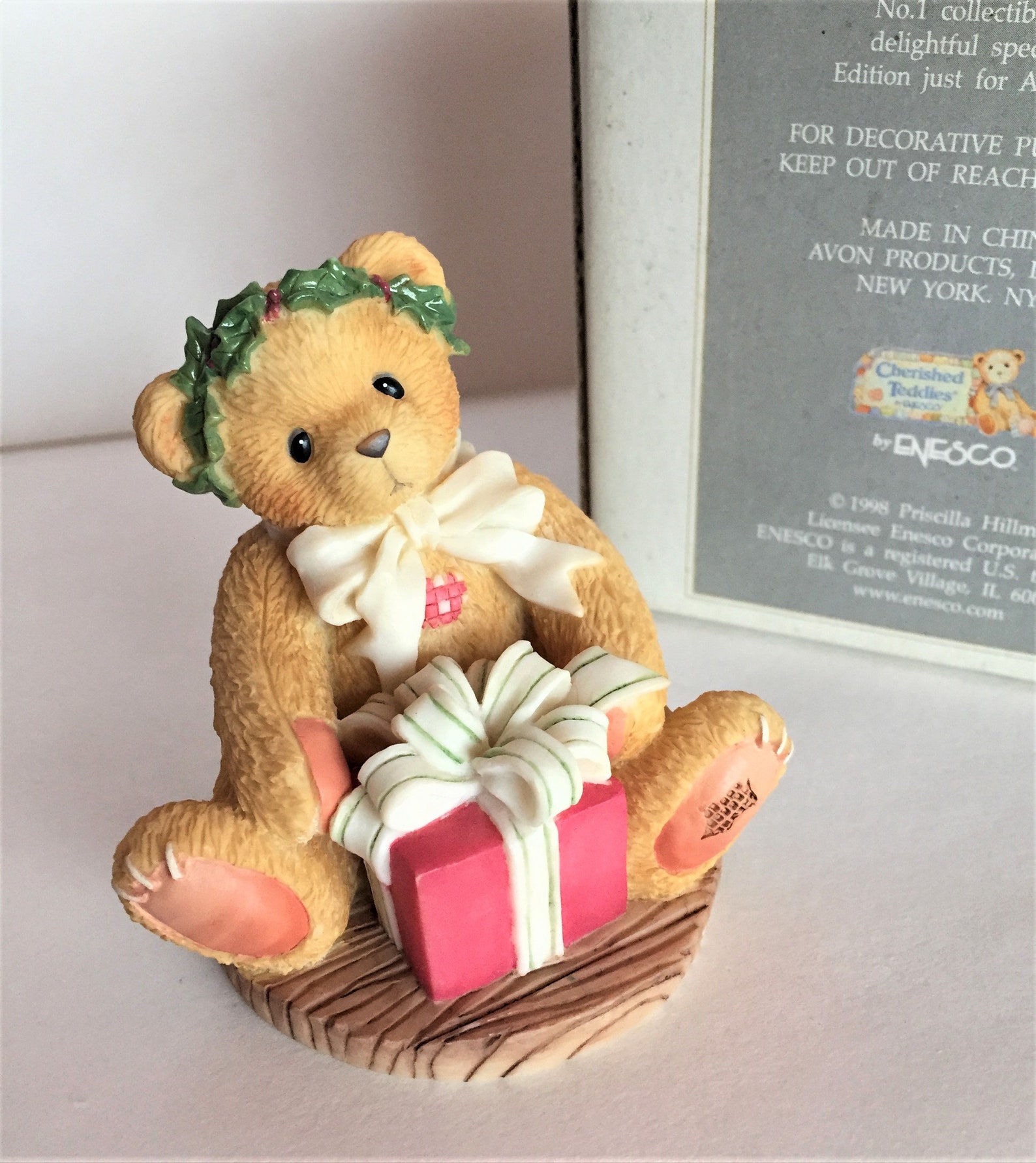 Cherished Teddies Margy, i'm Wrapping up A Little Holiday Joy to Send ...