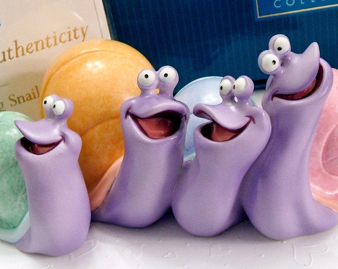 Disney Snails Sing Along Snails the Little Mermaid Retired Vintage WDCC ...