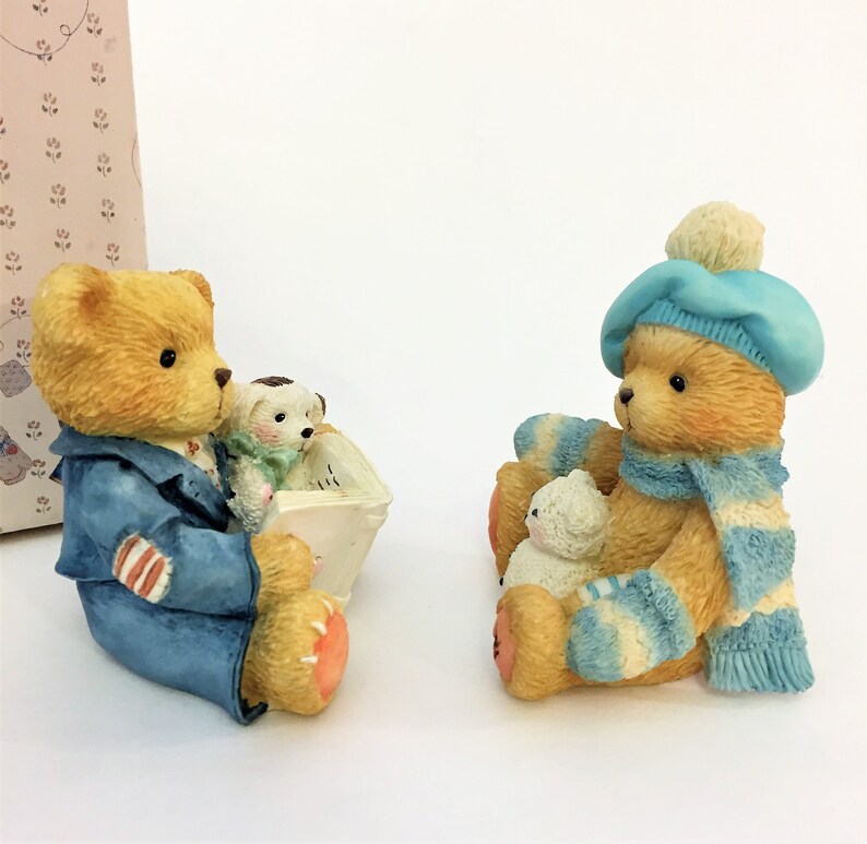 Cherished Teddies Christian & January, Choice of Holy Communion Bear or ...