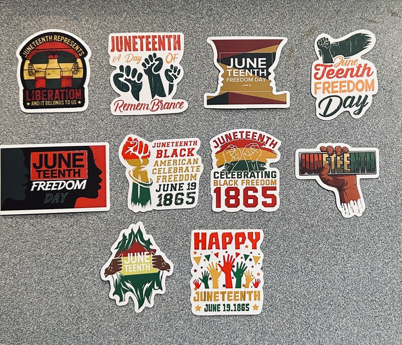 It's the Juneteenth for for Me Juneteenth Stickers Happy ...