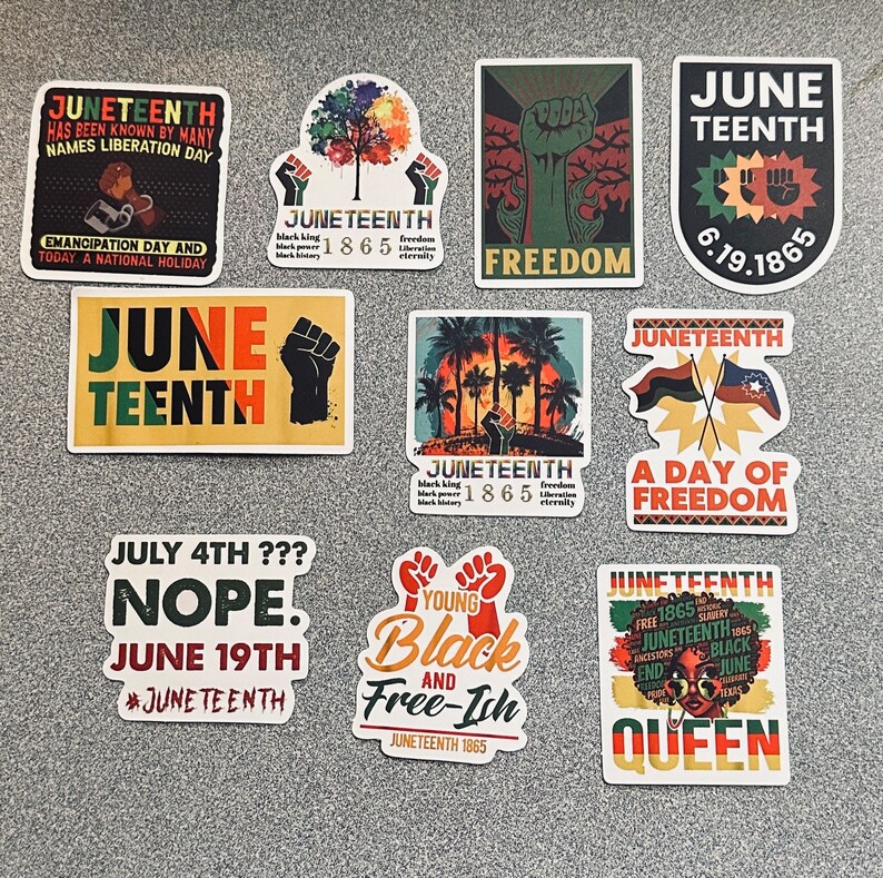 It's the Juneteenth for for Me Juneteenth Stickers Happy ...