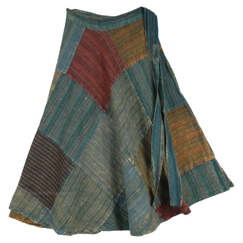 Patchwork Skirt - Etsy
