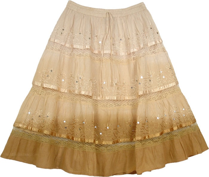 Cameo Cape Ombre Cotton Skirt - Etsy