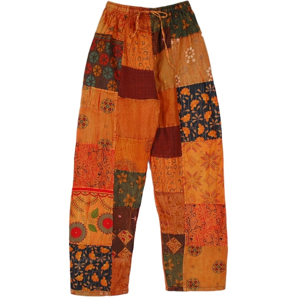 Patchwork Pants - Etsy