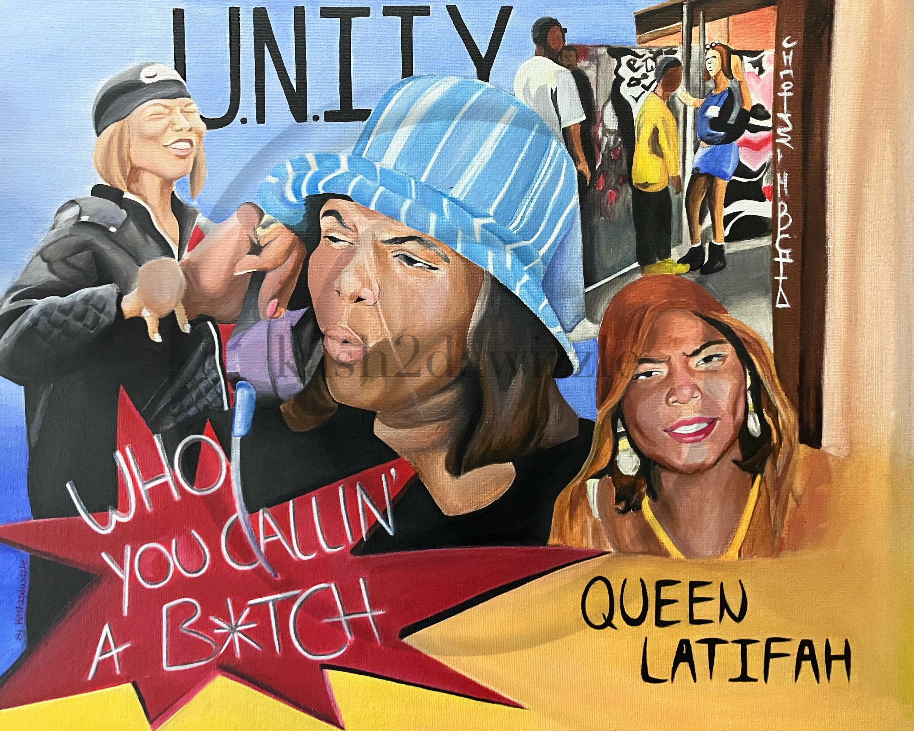 Queen Latifah (U.N.I.T.Y.) Collage - Etsy