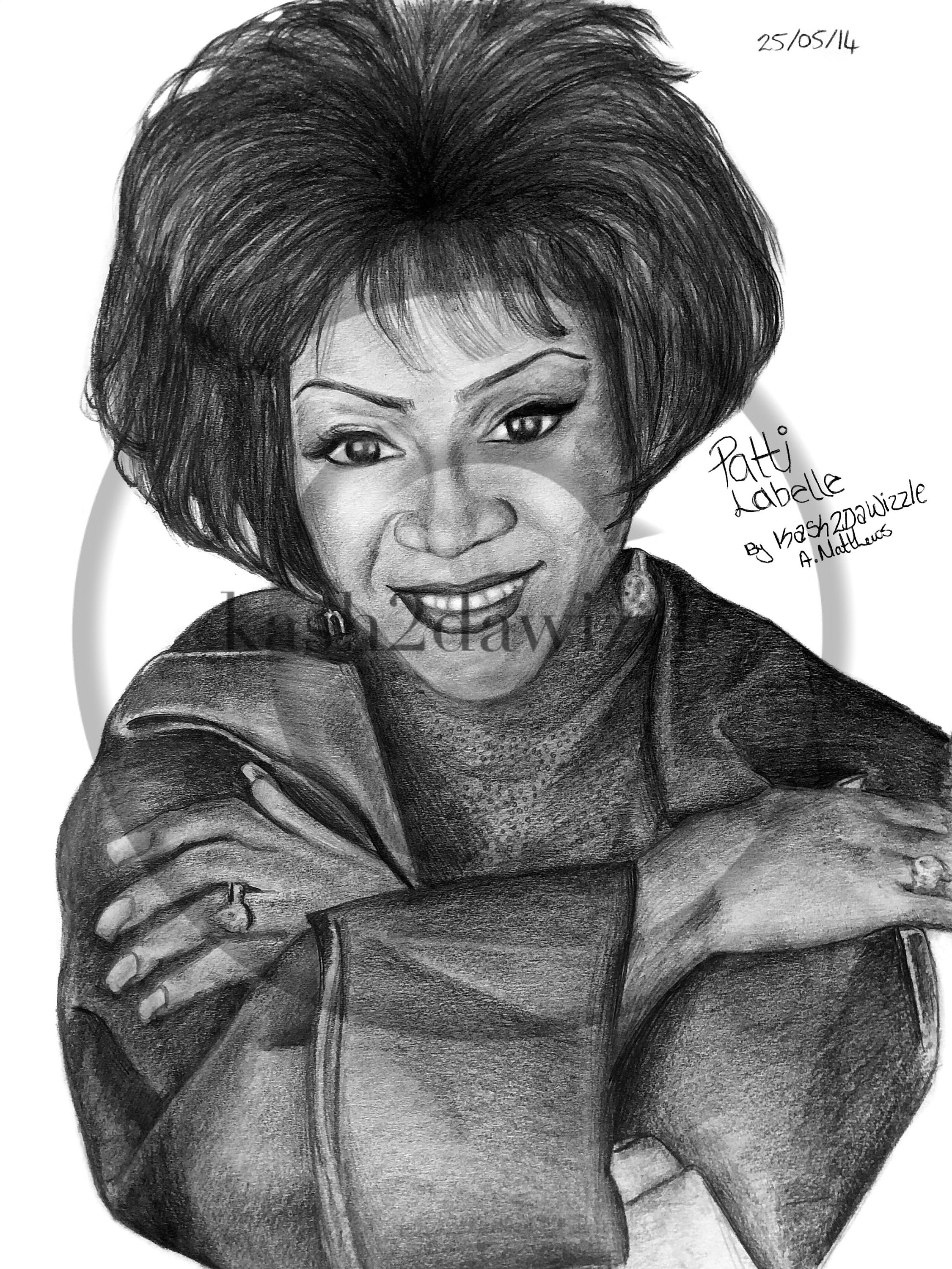 Patti Labelle Drawing (print/poster) - Etsy UK