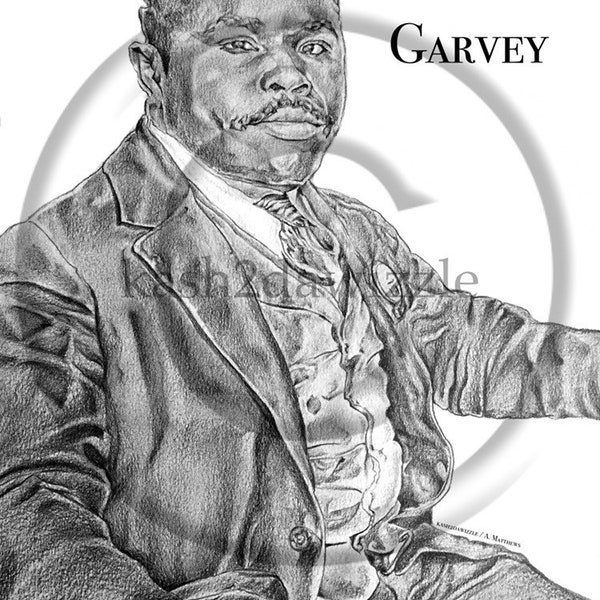 Marcus Garvey Poster - Etsy