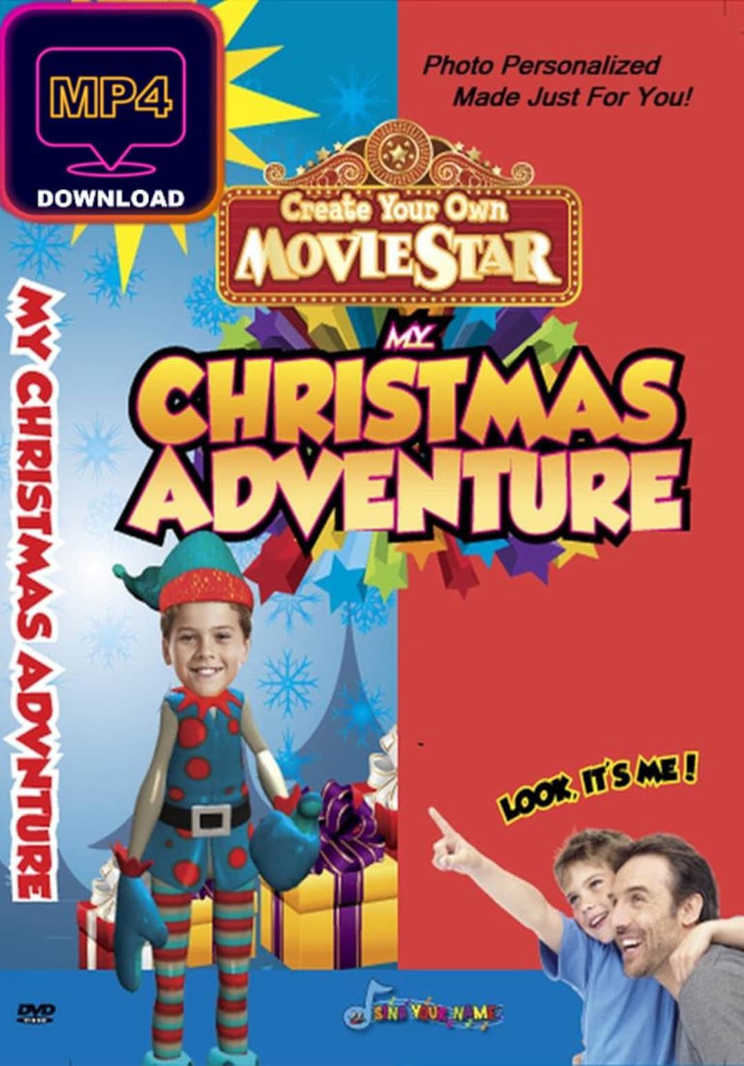 MP4 Digital Download Sing Your Name Christmas Adventure Photo ...