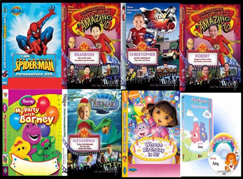 Mail - Mediak Personalized DVD'S and Music Videos - Kideo, Little ...