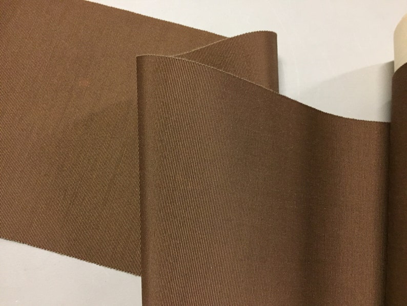 Vintage Gros Grain Ribbon Coffee Brown 6 1/2 Inches Wide - Etsy